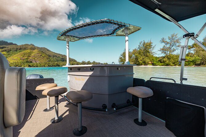The Floating Bar Moorea - VIP Private Boat Tour - Visiting a Motu for Lunch