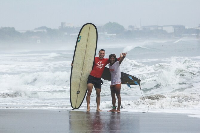 The funniest private 2 hour surf lesson, Canggu - Key Points