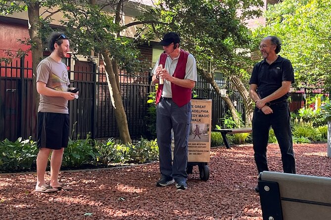 The Great Comedy Magic Walk - Engaging Magic Tricks and History