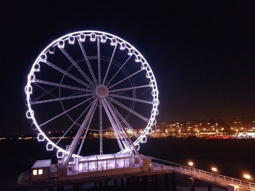 The Hague: The Pier SkyView Ticket with Drink and Snack - Key Points