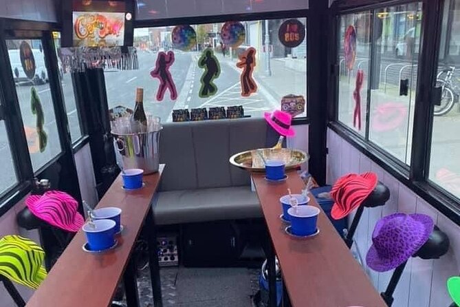 The Hippy Bike Fully Enclosed Party Bike Tour (Individual Seats) - Itinerary Breakdown