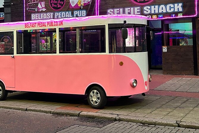 The Hippy Bike Fully Enclosed Party Bike Tour (Individual Seats) - FAQ