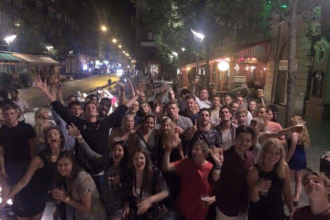 The Original Budapest Pub Crawl - One Hour Open Bar + Free Shots - Meeting Point and Duration