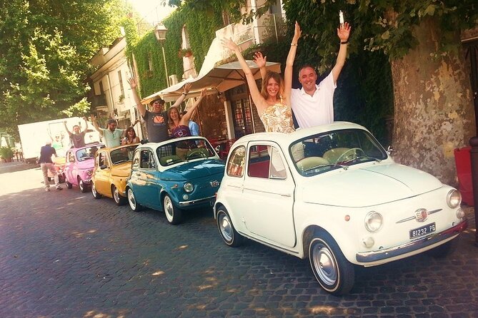The ORIGINAL Fiat 500 Happy Spritz Tour - Discovering Rome in a Fiat 500