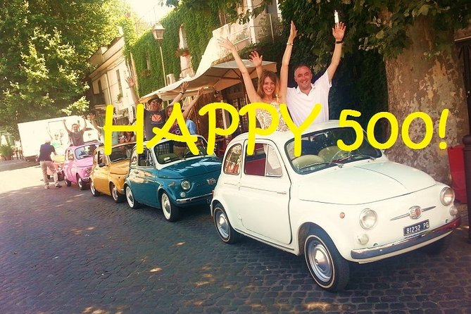 The ORIGINAL Fiat 500 Tour of Romes 7 Hidden Gems - Safety and Participation Requirements