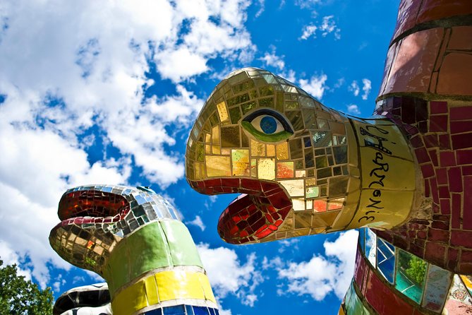 The place of dreams: the Tarot Garden w/Wine tasting - Key Points