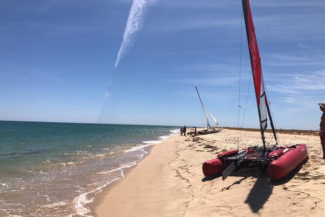 The Ria Formosa on a Small and Sporty Private Sailing Catamaran - Exploring the Ria Formosa on a Sporty Private Catamaran