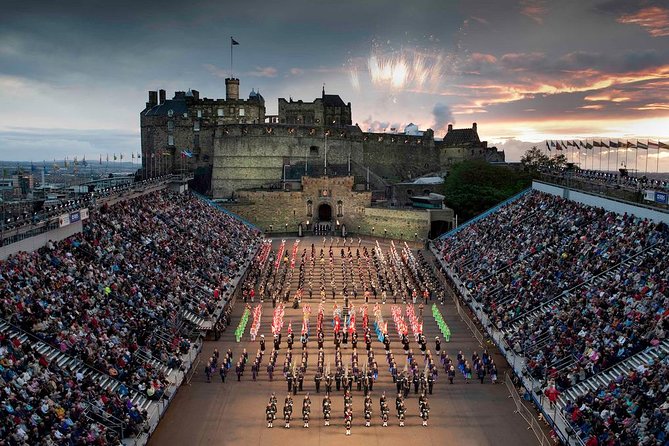 The Royal Military Tattoo Edinburgh City Tour Rosslyn Chapel and Dinner - Tour Highlights