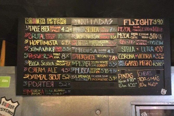 THE TIJUANA EXPERIENCE Craft beer & food private tour - An In-Depth Look at the Tijuana Craft Beer & Food Private Tour