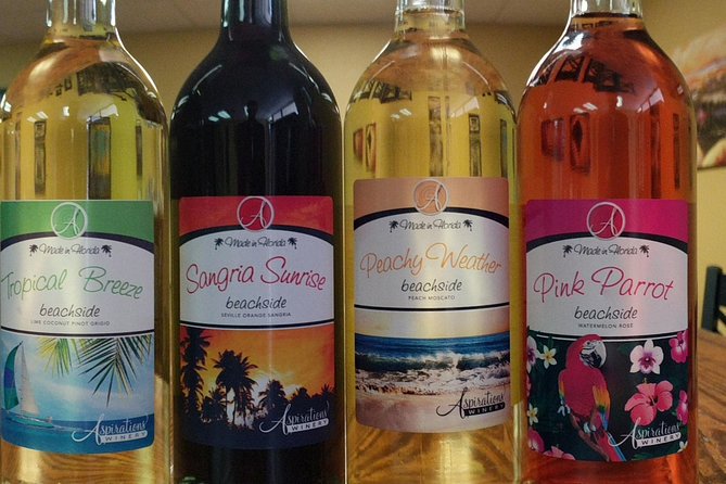 The Tour and Wine Tasting Experience at Aspirations Winery - Customer Feedback