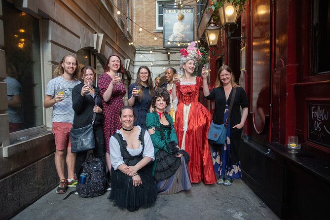 Theatrical Walking Tour With Harlots, Strumpets and Tarts - The Final Touch: A Shot of Gin