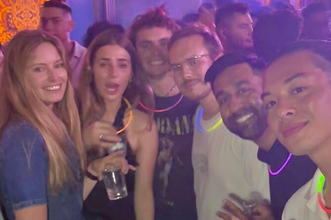 Theatron Party-Tour, 20 Clubs, Map, Cocktail, Bottle, After-Party - Meeting and End Points