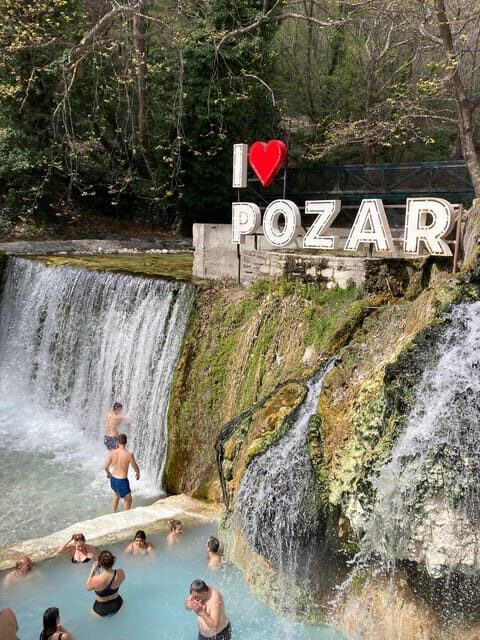 Thessaloniki pozar thermal baths & waterfalls edessa - The Itinerary in Detail