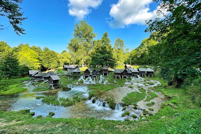 Three Pearls of Central Bosnia - Travnik, Jajce Waterfalls and Jajce Mills - Scenic Beauty of Pliva Lakes