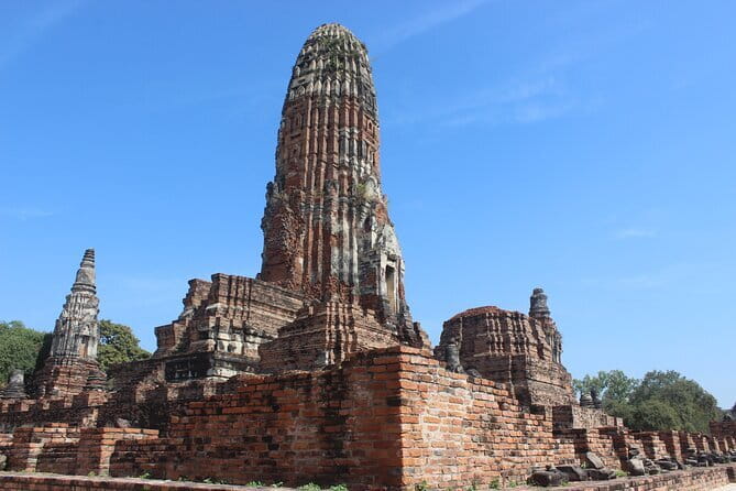 Three Temple Ayutthaya Tour with Scenic Boat Ride - Key Points