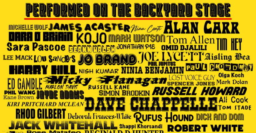 Thursday Night at The Backyard Comedy Club - Practical Details