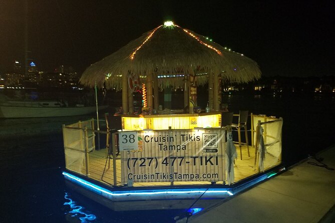 Tiki Boat - Downtown Tampa - The Only Authentic Floating Tiki Bar - Scenic Stops and Views