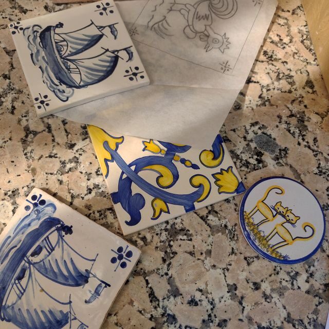 Tile painting workshop in the Algarve - Practical Details: Value, Timing, and Accessibility
