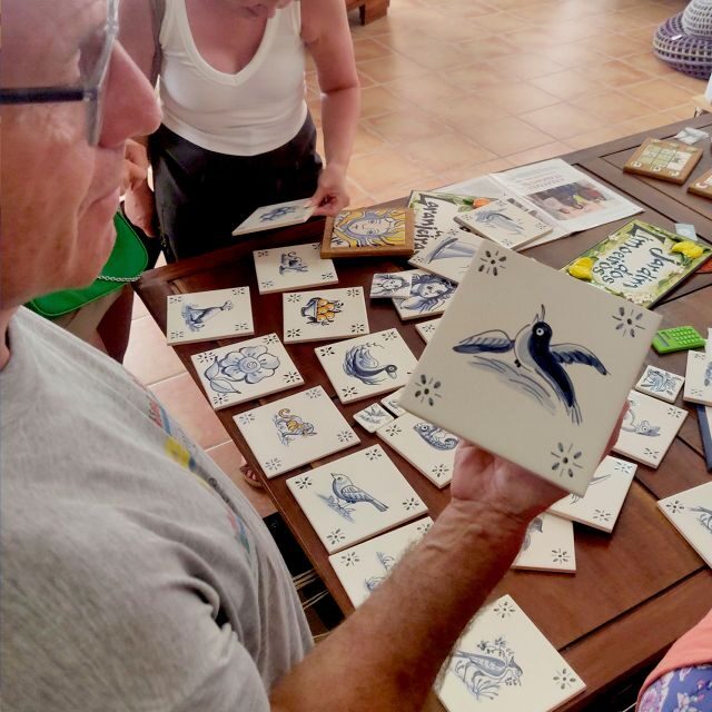 Tile painting workshop in the Algarve - The Sum Up: A Truly Portuguese Art Experience
