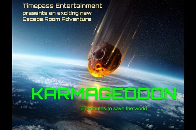 Timepass Auburn Escape Room Adventures Book Karmageddon Now - Introducing the Timepass Auburn Escape Room: Karmageddon