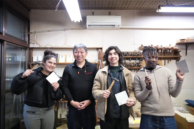 Tin Plate Making Experience in Toyama - Reviews