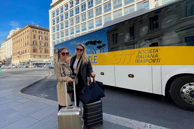 To & From Ciampino Airport - Rome City Center Shuttle Bus - How to Find the Bus Stop
