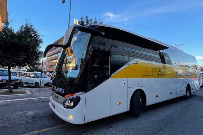 To & From Fiumicino Airport - Rome City Center Shuttle Bus - Operational Details