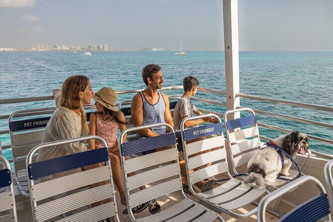 To Isla Mujeres luxury FERRY by Xcaret from Cancun - Value for Money