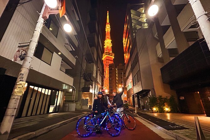Tokyo: 2-Hour Night Bike Tour of the Citys Hidden Gems - Key Points