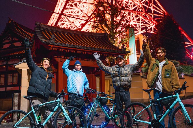 Tokyo: 2-Hour Night Bike Tour of the Citys Hidden Gems - Inclusions