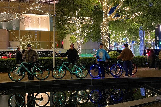 Tokyo: 2-Hour Night Bike Tour of the Citys Hidden Gems - Taking in the Nighttime Ambiance