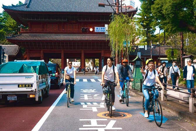 Tokyo: 3-Hour Bike/E-Bike Tour of the Citys Historic Sites - Meeting and End Points