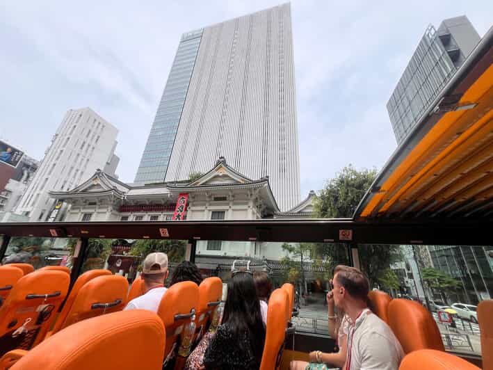 Tokyo: 60min Panoramic Open Top Bus Tour with Audio Guide - Key Points