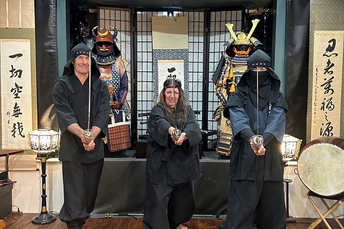 Tokyo: 90-min Shinobi Samurai Premium Experience @ NinjaClan Dojo - Meditation and Photo Opportunities