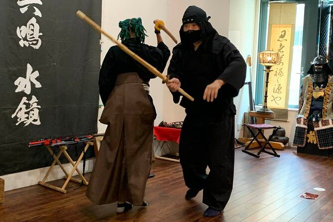 Tokyo: 90-min Shinobi Samurai Premium Experience @ NinjaClan Dojo - Meeting Point and Pickup Information