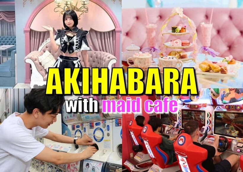 Tokyo: Akihabara Game Tour with Gachapon & Princess Café - Exploring Akihabara: A Focused Fun-Filled Tour