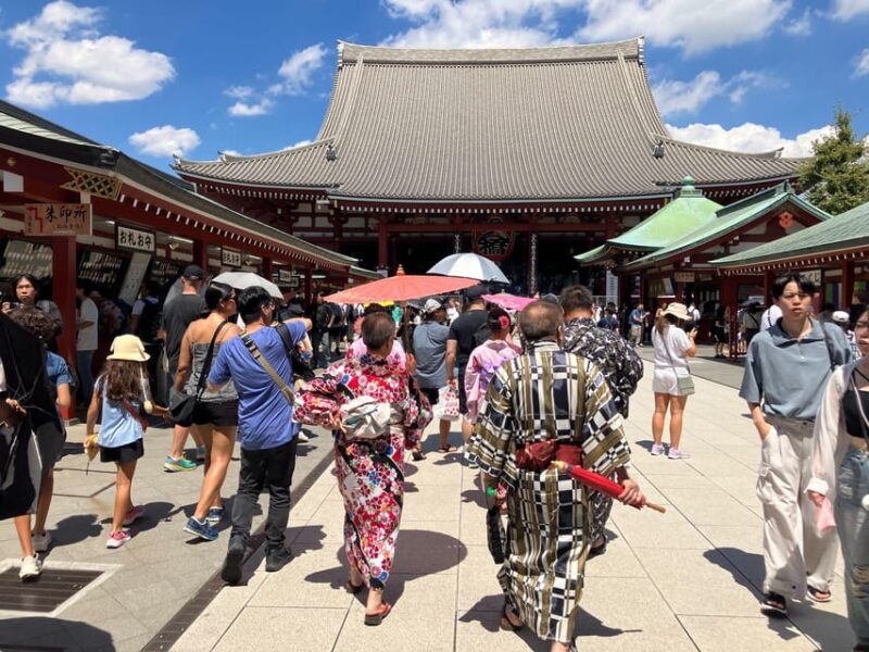 Tokyo: Asakusa Highlights Walking (OP : Rickshaw Experience) - Rickshaw Experience in Asakusa