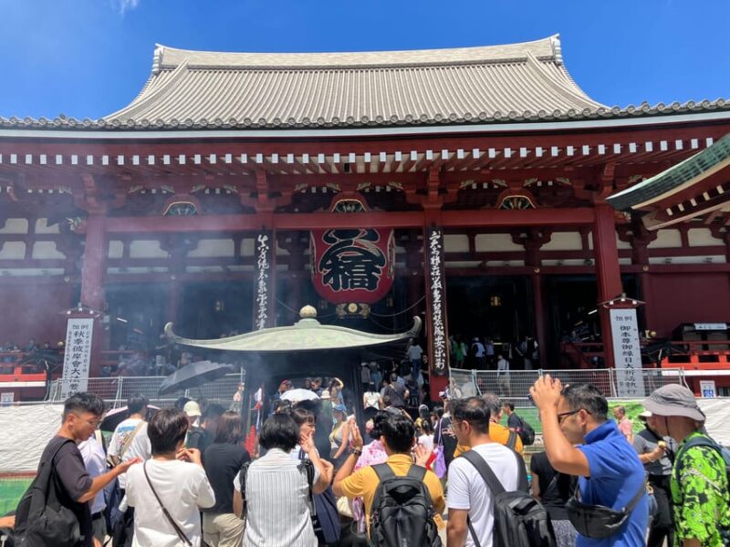 Tokyo: Asakusa Highlights Walking (OP : Rickshaw Experience) - Guided Tour and Storytelling