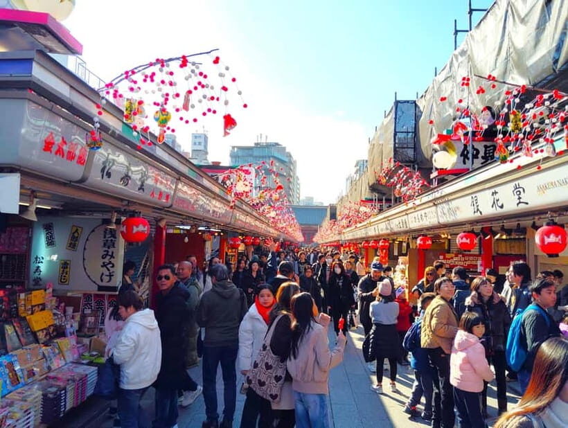 Tokyo: Asakusa & Senso-ji Temple 1.5-Hour Guided Tour - Exploring Tokyo’s Historic Heart: The Senso-ji Guided Tour