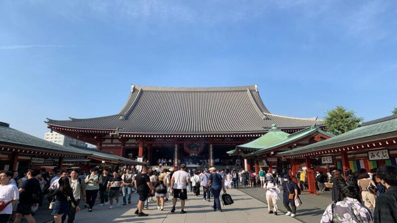 Tokyo Asakusa & Senso-Ji Walking Tour With a Guide - Itinerary Highlights