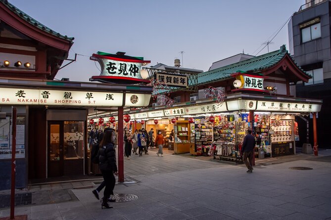Tokyo Asakusa Sensoji Temple Night Walking Tour - Meeting and Pickup Details