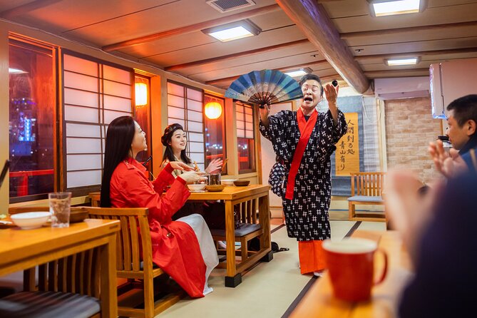 Tokyo Bay Cruise Yakatabune With Dinner Japan Show & Free Drinks - Booking and Cancellation Policy