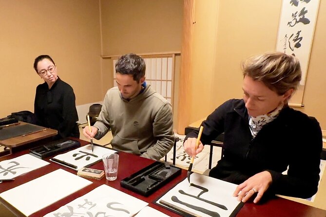Tokyo: Calligraphy Workshop & Original T-Shirt Creation - Key Points