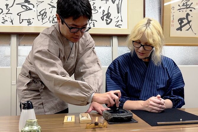 Tokyo: Calligraphy Workshop & Original T-Shirt Creation - Workshop Details