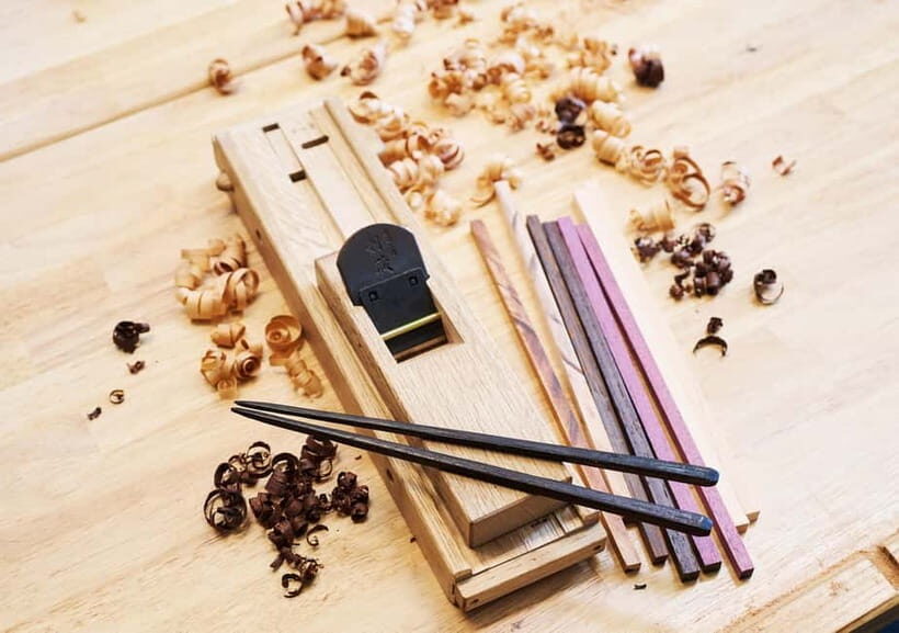 Tokyo: Chopstick Making Workshop with Artisan - The Value of the Experience