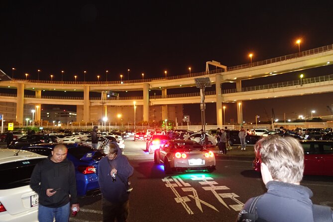 Tokyo: Daikoku Car Meetup & Night City Tour With Local Guide - Transportation and Logistics
