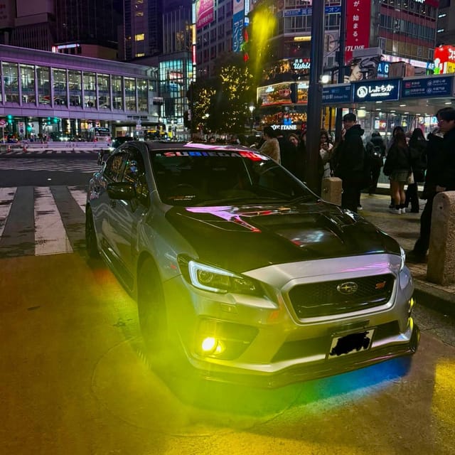 Tokyo: Daikoku PA & Shibuya Private Tour in a JDM SUBARU STI - Itinerary Highlights