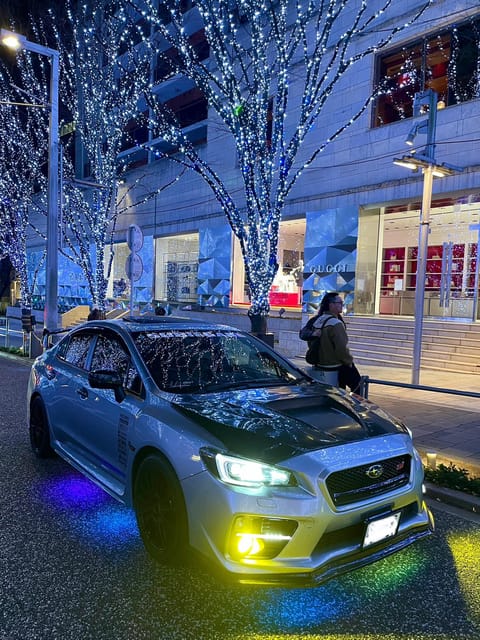 Tokyo: Daikoku PA & Shibuya Private Tour in a JDM SUBARU STI - Japanese Car Culture