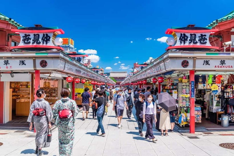 Tokyo: Day Trip to Asakusa Sumida River & Senso-ji Temple - Sampling Traditional Flavors in Asakusa