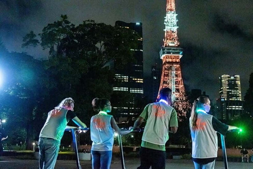 Tokyo: E-scooter Experience & Tokyo Tower night Tour - The Sum Up